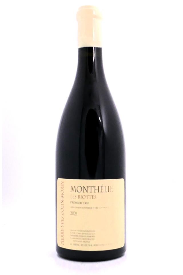 Pierre-Yves Colin-Morey Monthelie Rouge Les Riottes 1er Cru 2021 ...