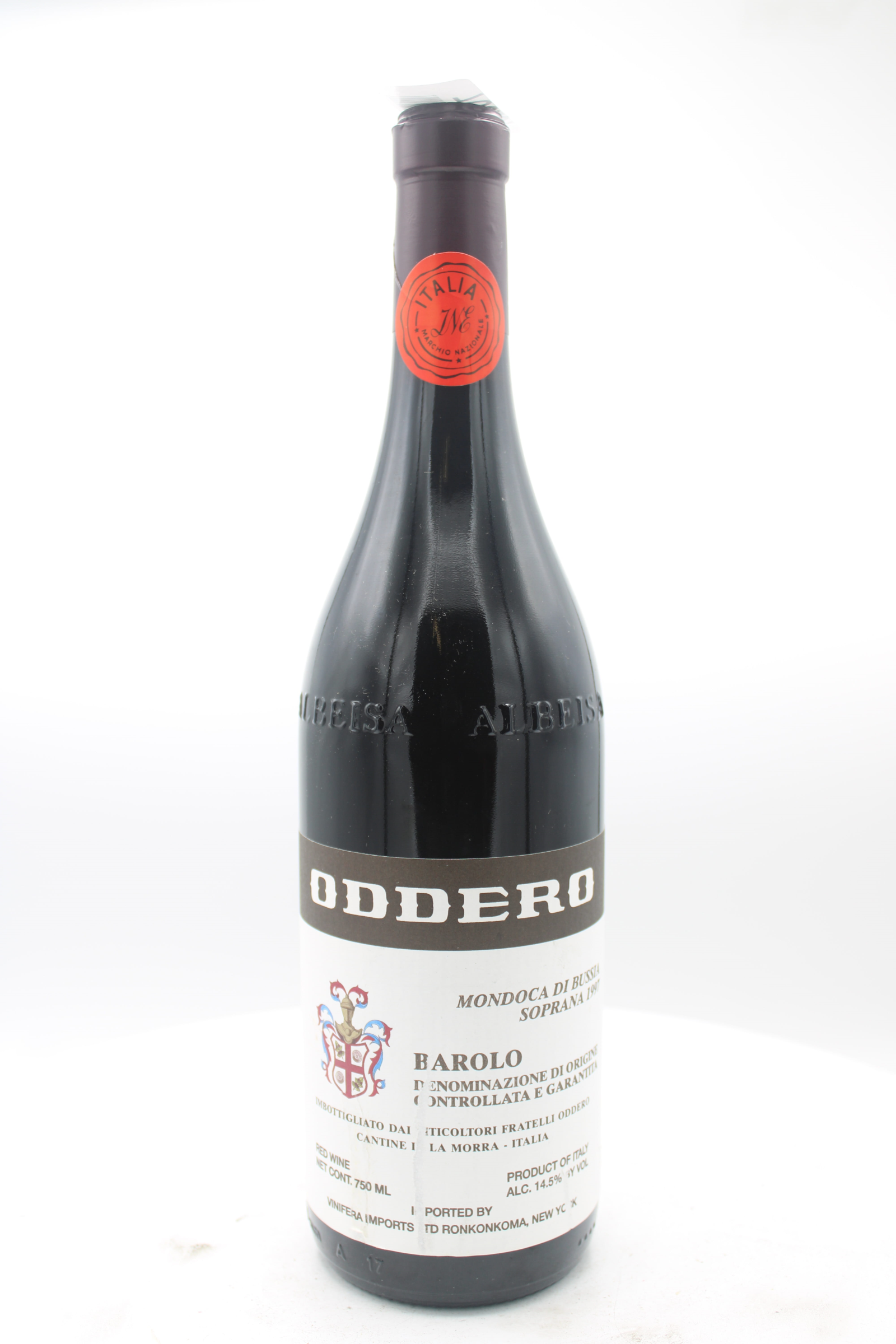 Oddero Barolo Mondoca Di Bussia Soprana 1997 | Spectrum Wine