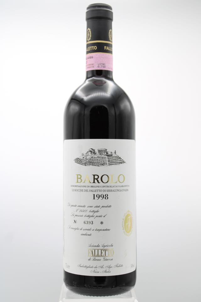 Bruno Giacosa Barolo Le Rocche del Falletto di Serralunga d'Alba 1998 ...