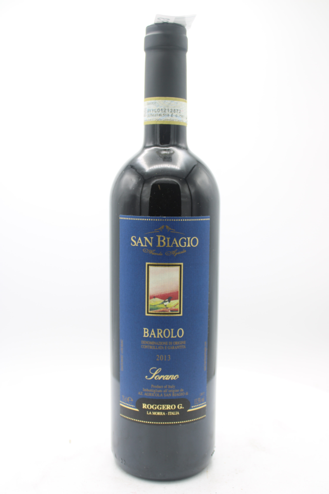 San Biagio Barolo Sorano 2013 | Spectrum Wine