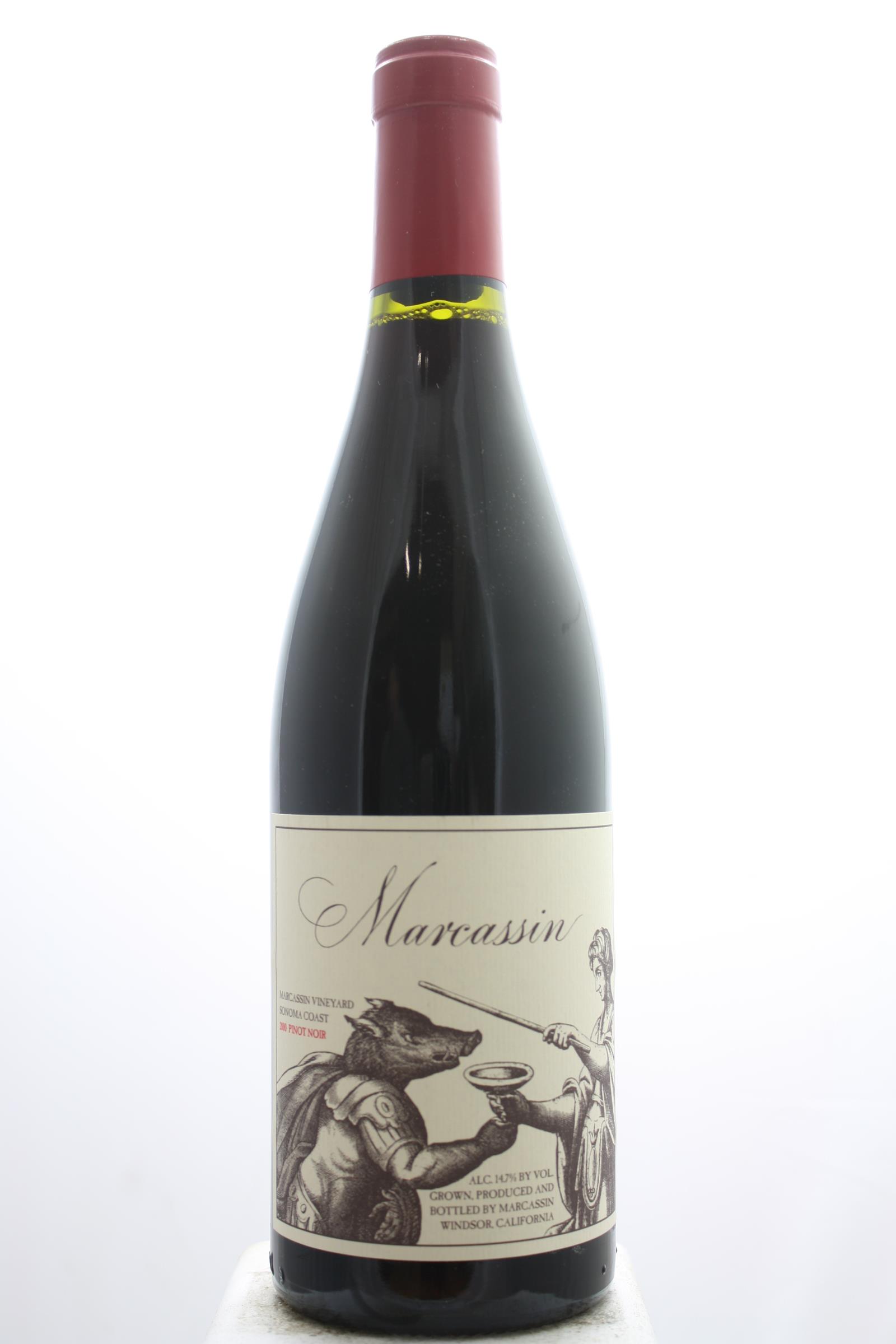 Spectrum Wine Auctions - Lot #769 - Marcassin Pinot Noir Estate ...