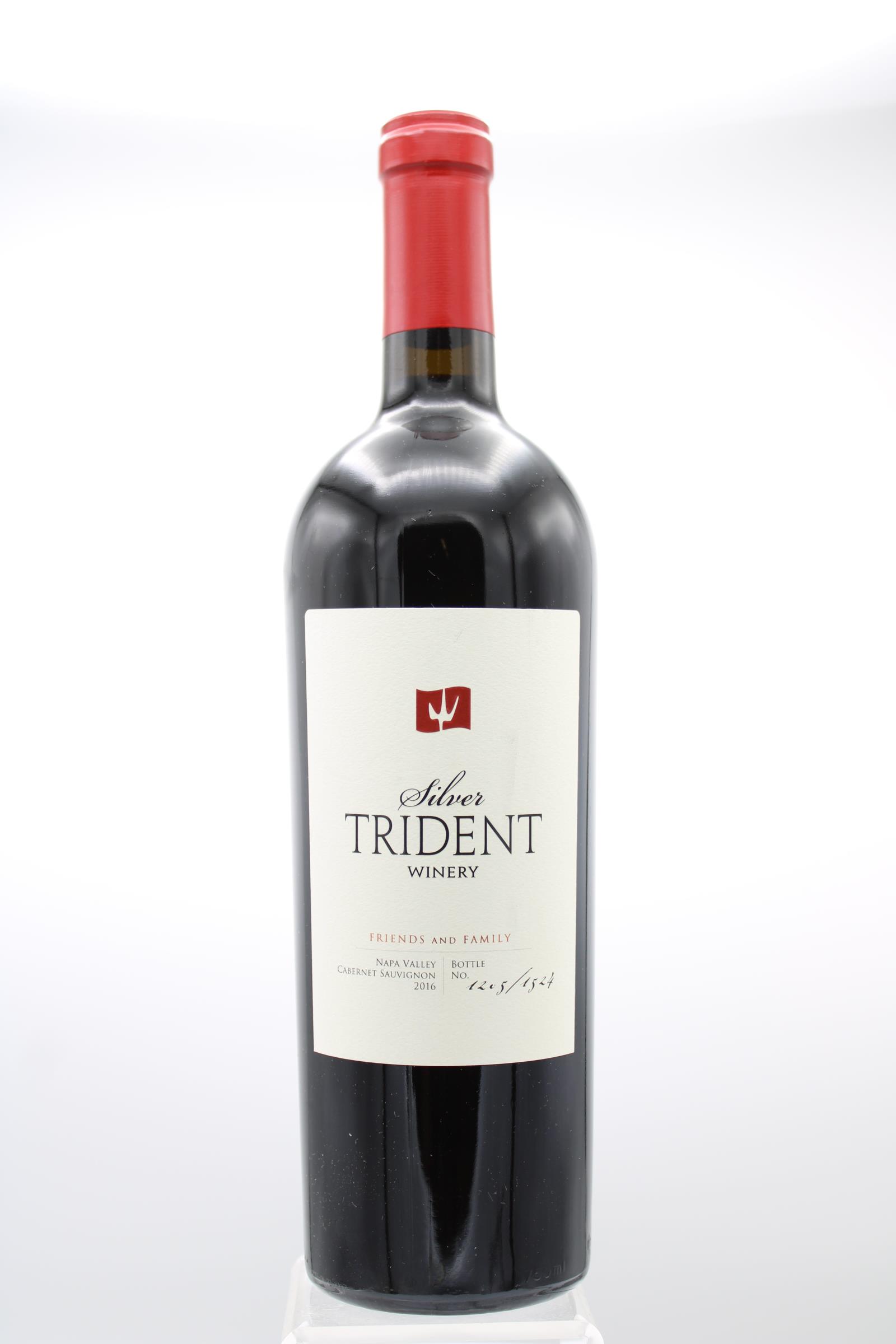 Silver Trident Winery Friends and Family Cabernet Sauvignon 2016 ...