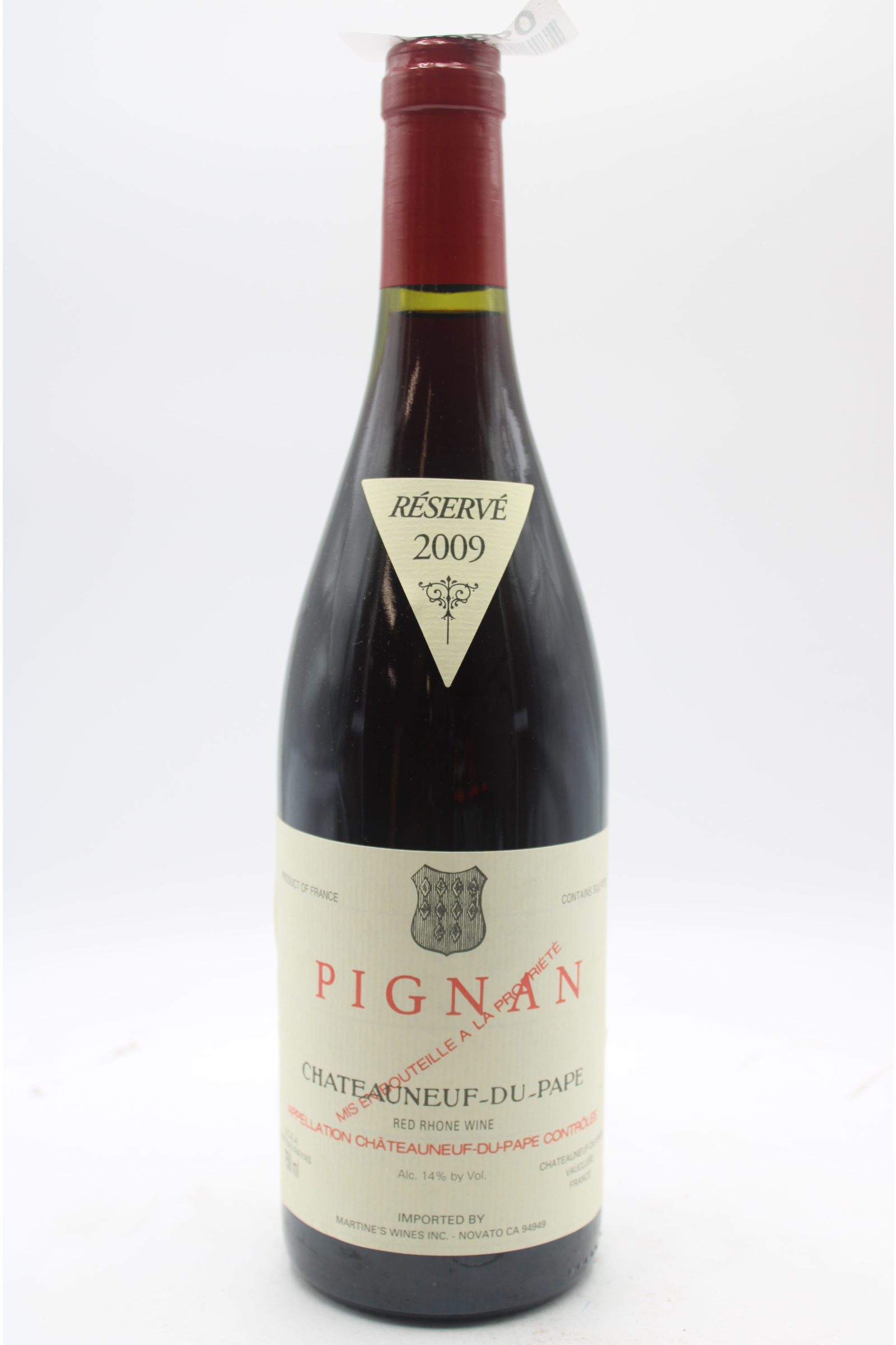 Chateau Rayas Chateauneuf du Pape Pignan Reserve 2009 | Spectrum Wine