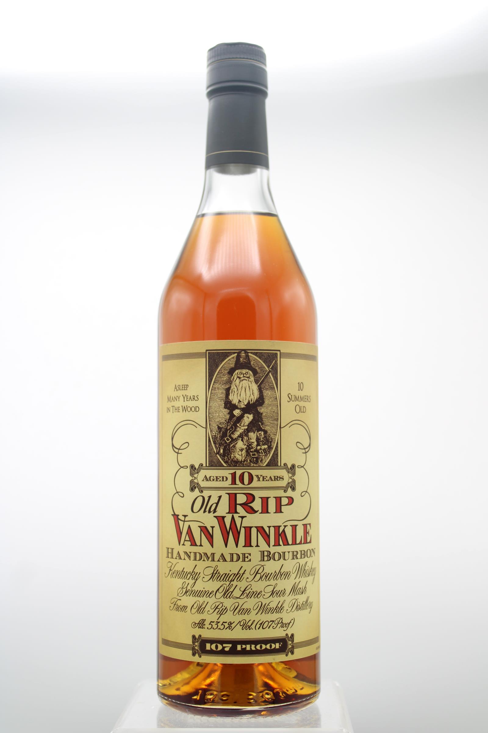 Old Rip Van Winkle Kentucky Straight Bourbon Whiskey 10-Years-Old NV ...