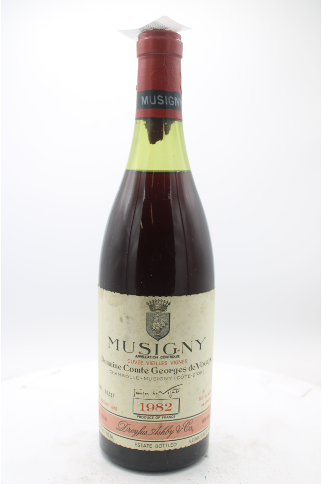 Comte Georges de Vogue Musigny Cuvee Vieilles Vignes 1982 | Spectrum Wine